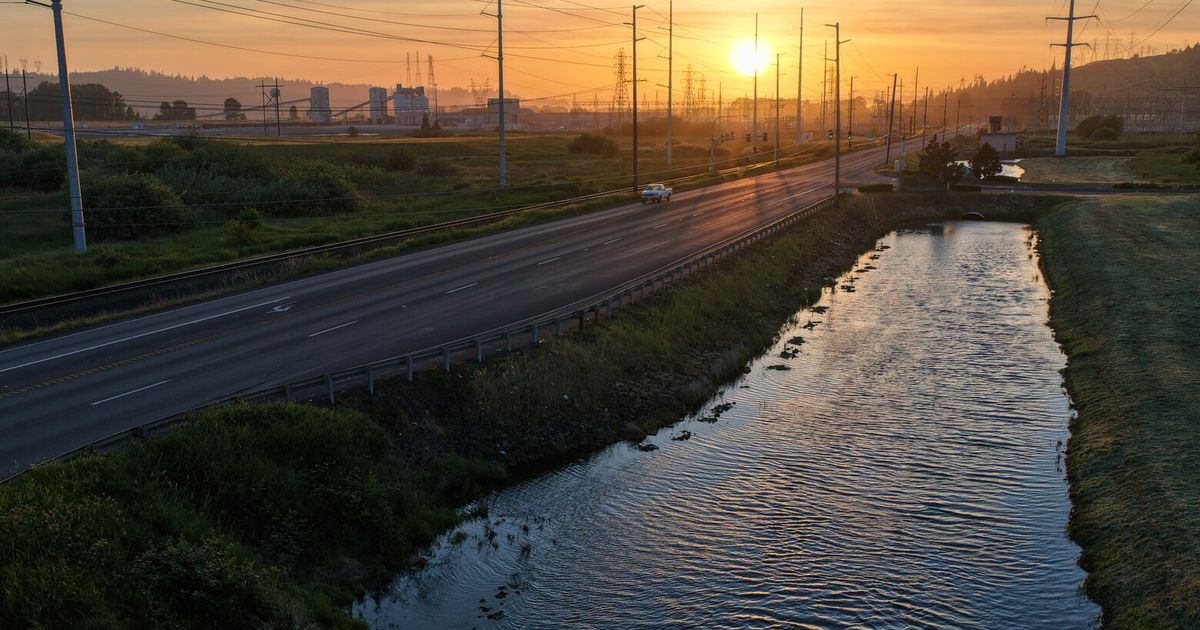 Water contaminated by Longview implosion flushed through ditch system ...