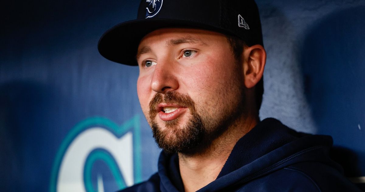 Mariners’ Cal Raleigh back in Seattle to map out next steps in injury ...