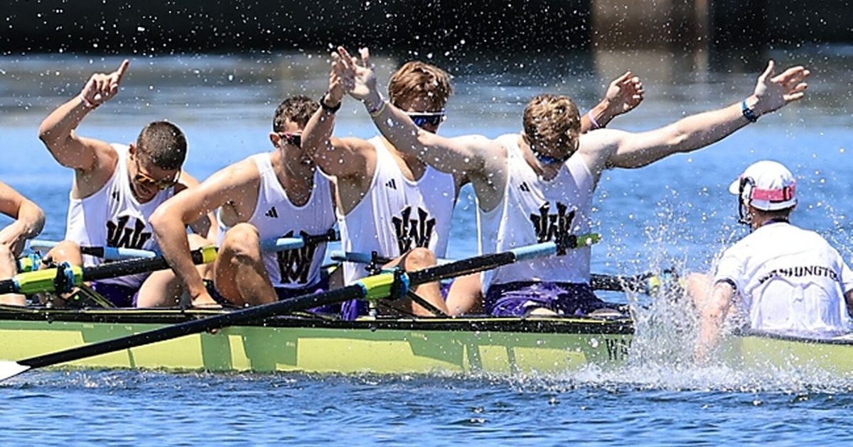 Washington men’s rowing captures 3rd straight national championship ...
