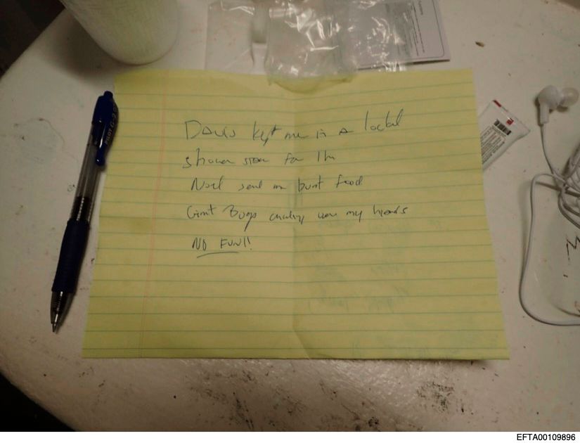 Handwriting on newly released note matches one found after Epstein’s ...