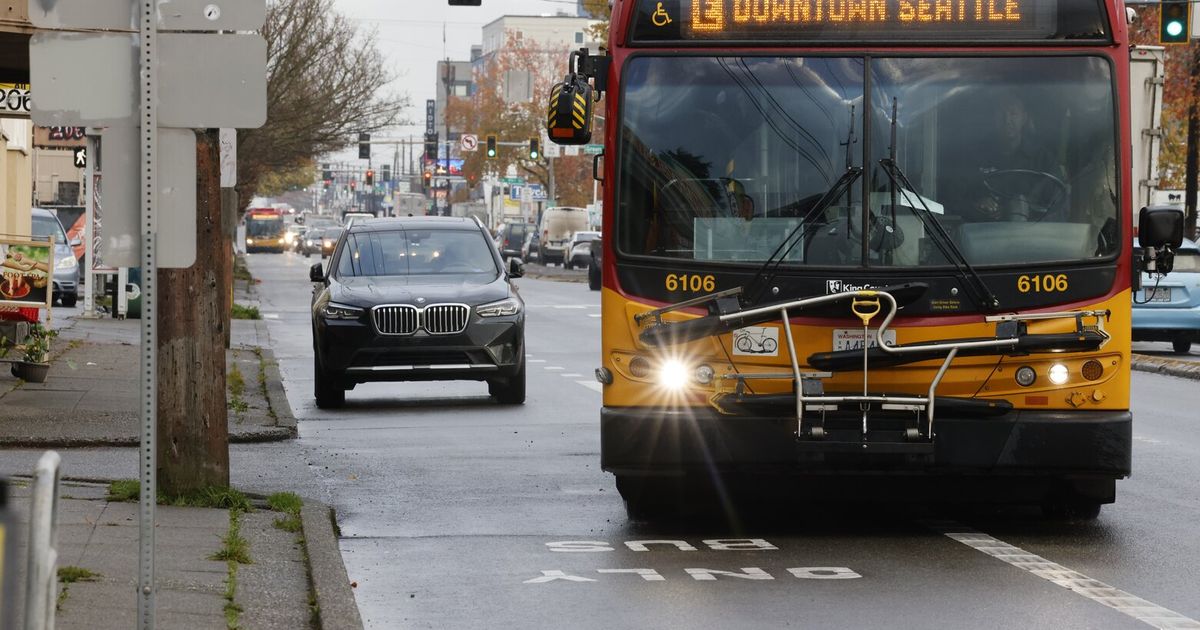 Seattle mayor pitches sales tax increase to boost bus services | The ...