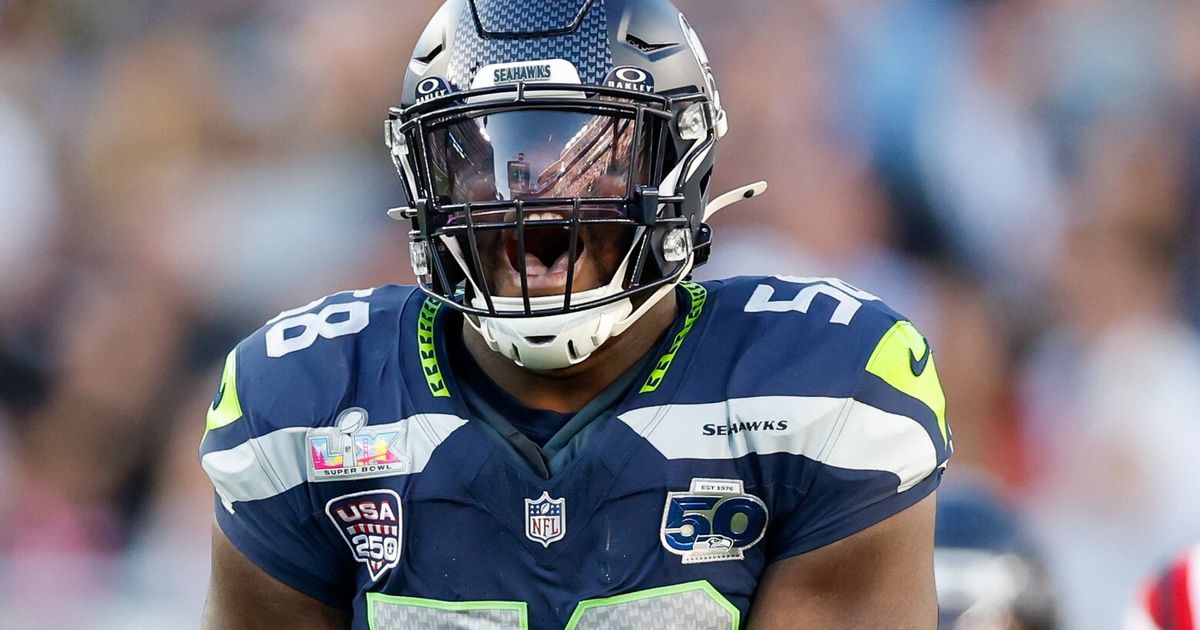 Seahawks agree to three-year extension with edge rusher Derick Hall ...