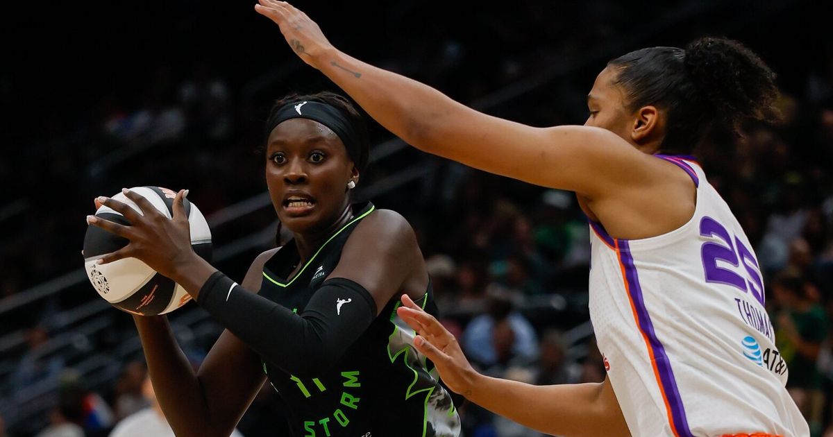 Awa Fam dazzles in first WNBA start, but Seattle Storm fall to Phoenix ...