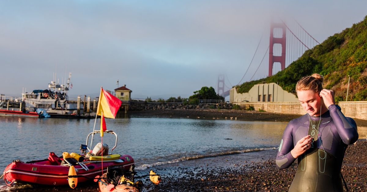 She’s set to swim the entire California coast (sharks permitting) | The ...
