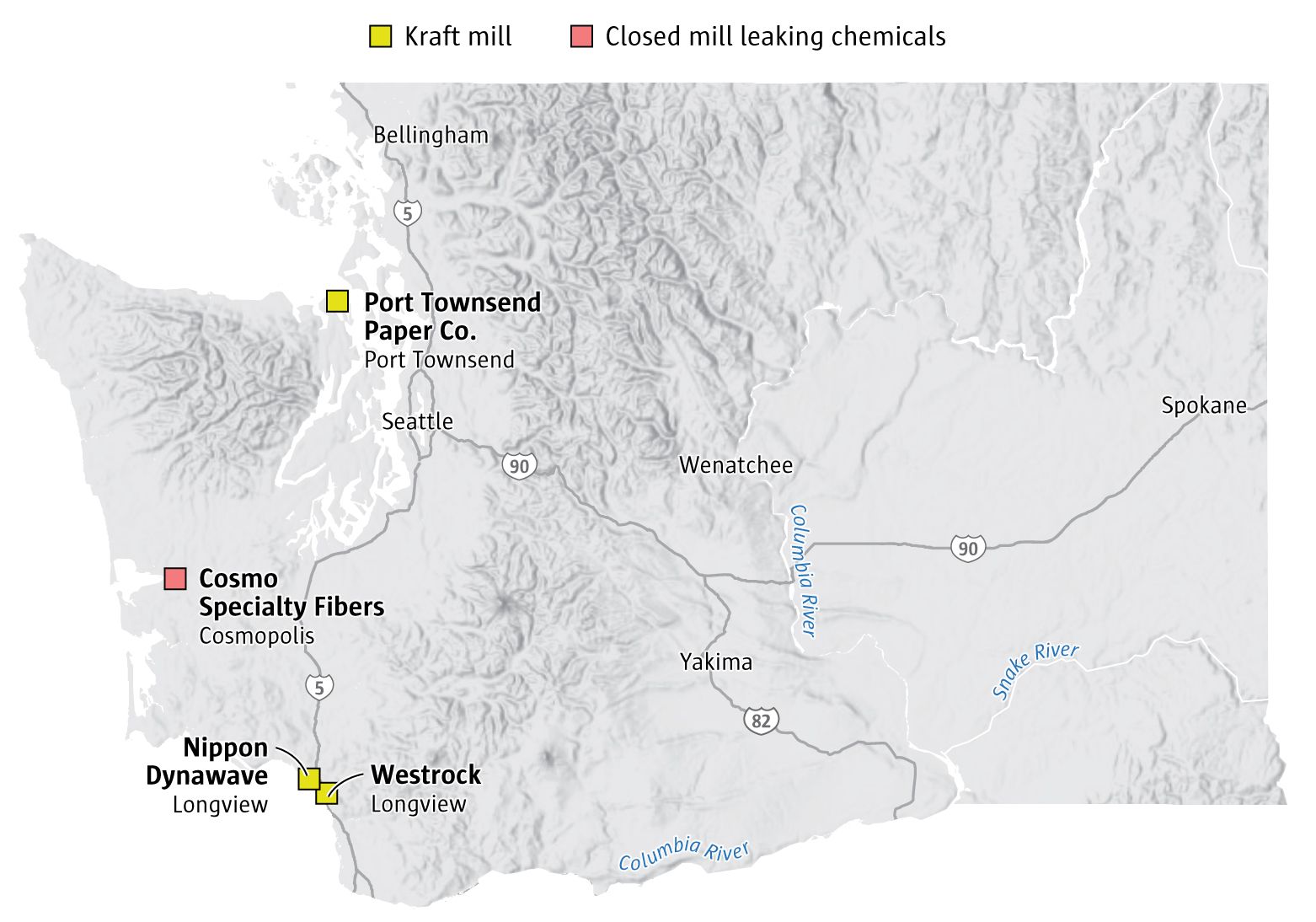 Leaking chemicals found at another WA mill, records show | The Seattle ...