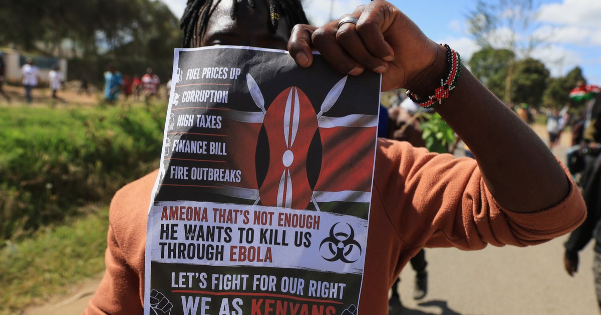 Kenyan president defends US Ebola quarantine center amid protests | The ...