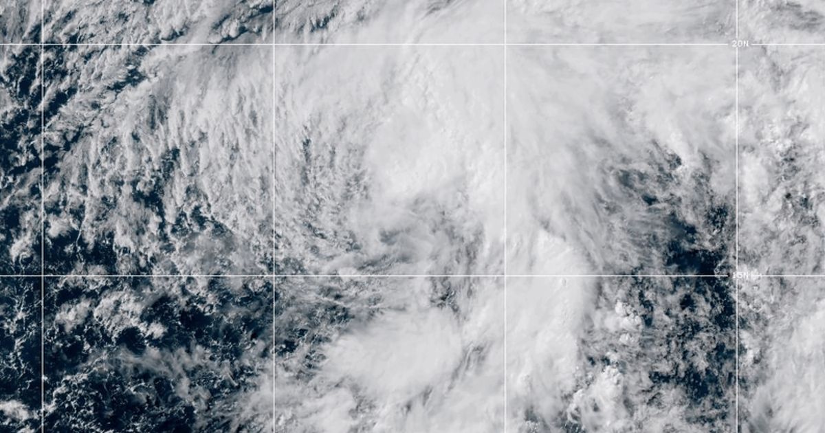 Tropical storm Douglas forms in Pacific Ocean, no threat to land ...